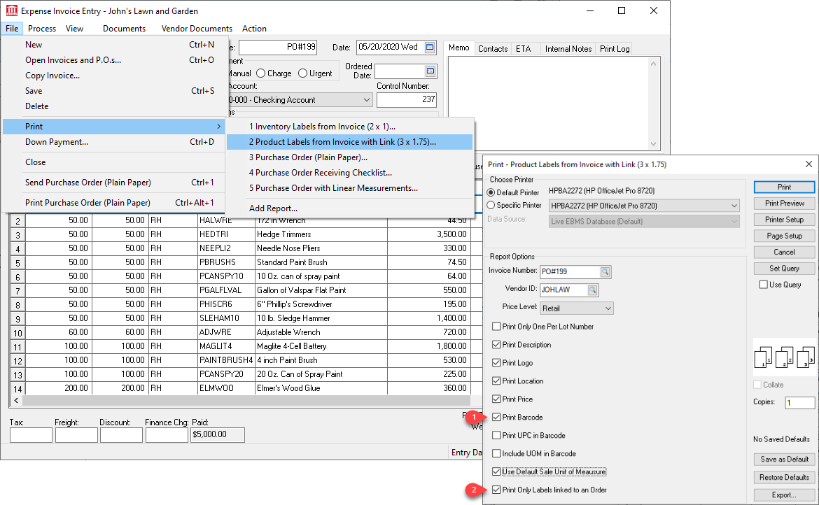 Inventory Receiving Overview